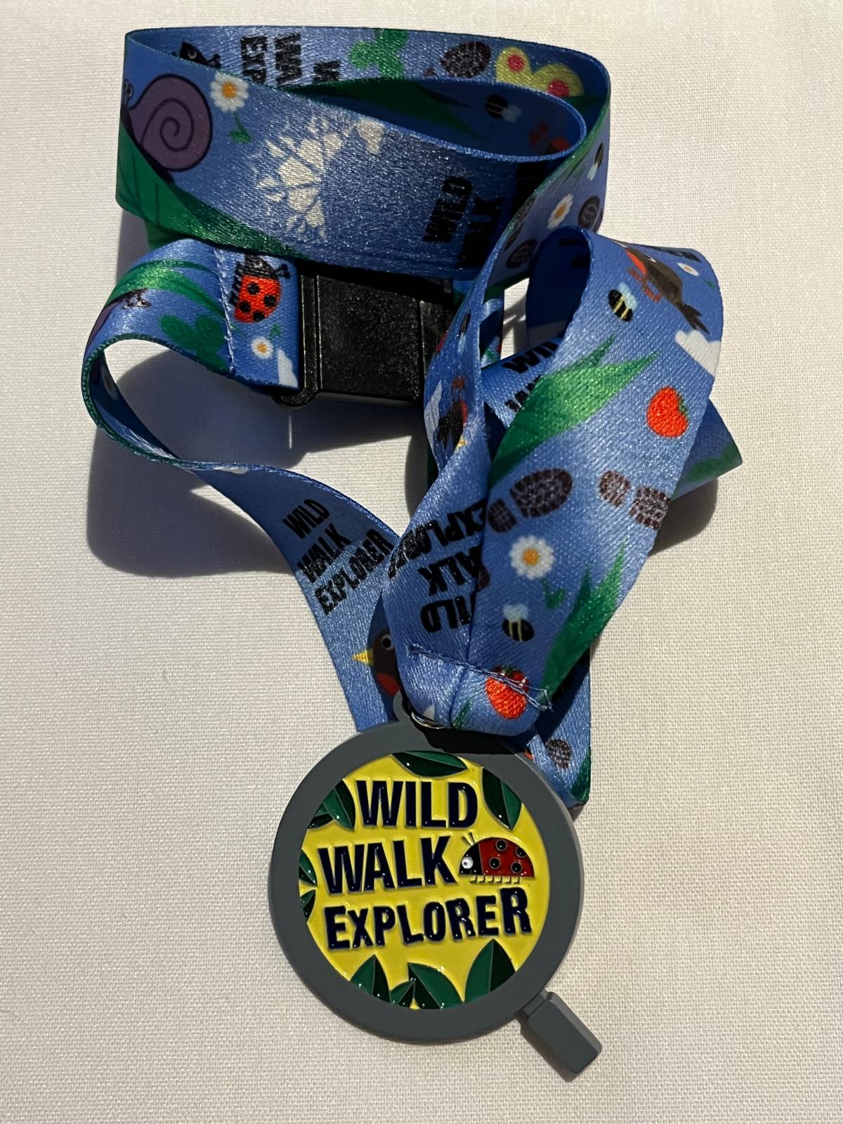 Wild Walk Explorer Medal – The Great British Childrens Challenge
